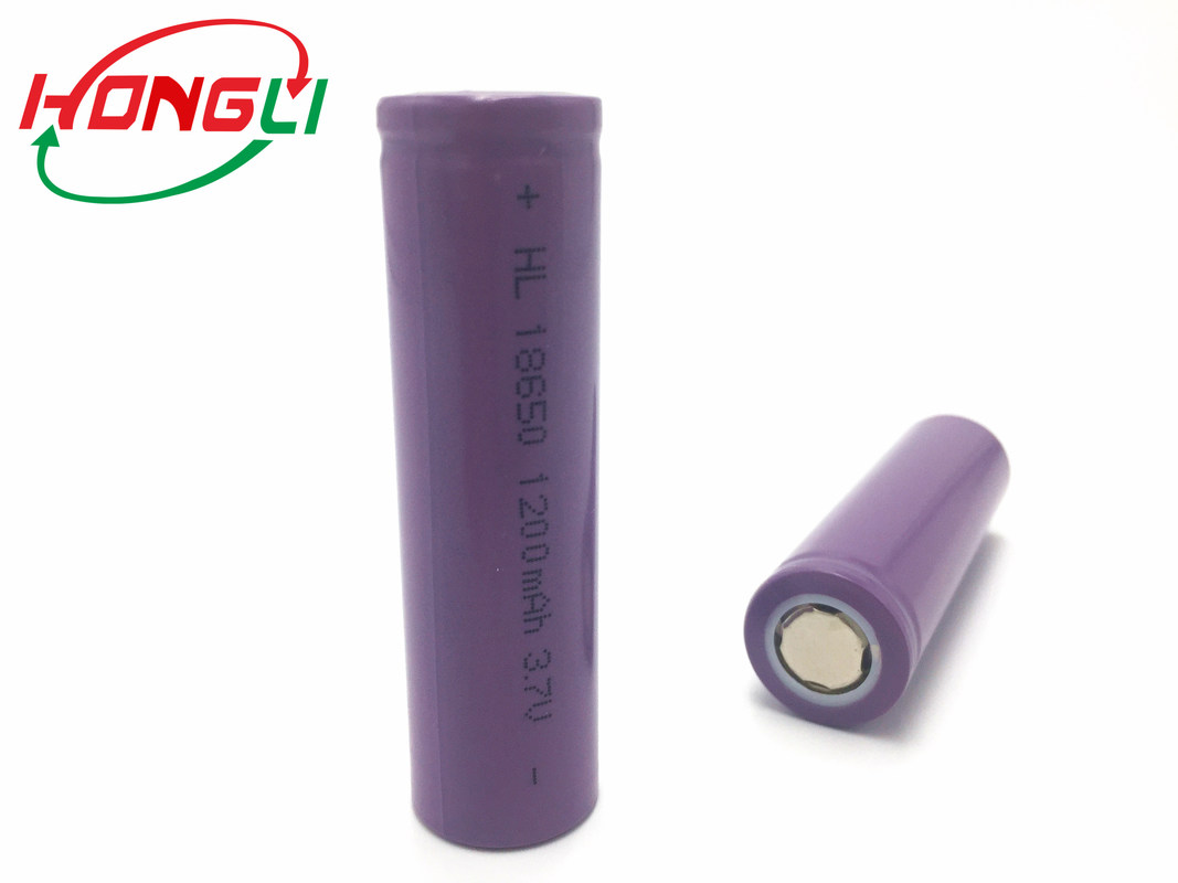 Purple Color 1200mah Lithium Ion Battery Good Storage Characteristics ...
